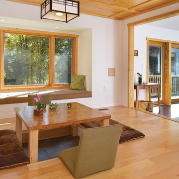 75 Asian Loft-Style Living Room Ideas You'll Love - December, 2024 | Houzz