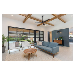 Jay Ave Renovation - Contemporain - Salon - Autres périmètres - par ...