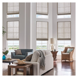 JCPenney Custom Window Treatment Designs - Transitional - Living Room ...