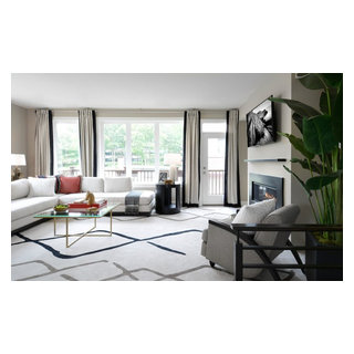 Jeld-Wen Windows & Doors - Transitional - Living Room - Chicago - by ...