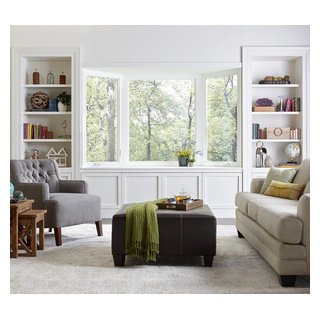 Jeld-Wen Windows & Doors - Transitional - Living Room - Chicago - by ...