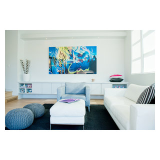 Jenny's Modern Home - Modern - Living Room - Calgary | Houzz