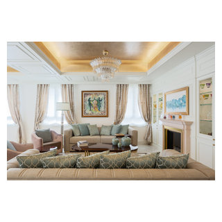 Jerusalem Penthouse - Traditional - Living Room - Other - by Annette ...