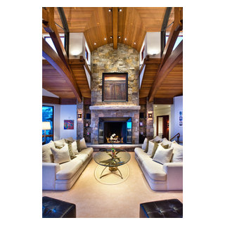Jigsaw Ranch - Eclectic - Living Room - Denver - by Charles Cunniffe ...