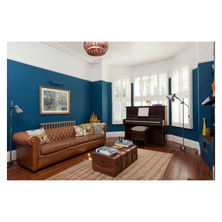 Period Property in Folkestone, Kent - Eclectic - Living Room - Kent - by Ruby Red Interiors | Houzz