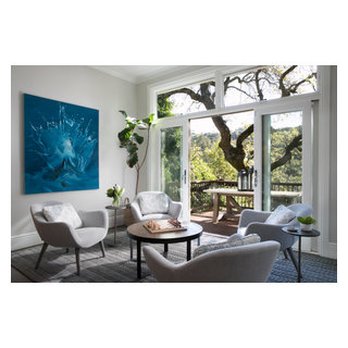 Kentfield Hillside - Transitional - Living Room - San Francisco - by ...