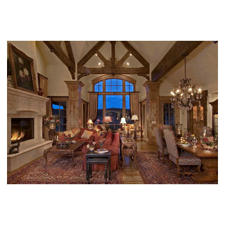 Keystone Ranch Home - Traditional - Living Room - Denver - by Markel ...