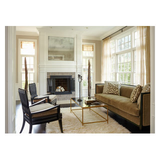 Kimballwood Estate - Living Room - Chicago - by Randy Heller Pure and ...