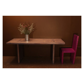 Kingpin Dining Table - Rustic - Living Room - New York - by ...