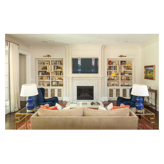 Kinley Residence - Traditional - Living Room - Houston - by 2Scale ...