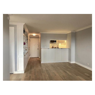 Kitchen Remodel - Transitional - Living Room - New York - by Gotham ...