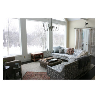 KitchenLab - Eclectic - Living Room - Chicago - by KitchenLab Interiors ...