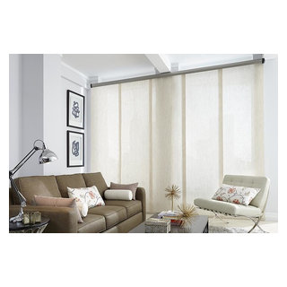 Lafayette Genesis WINDOW PANELS - PANEL TRACK BLINDS - Modern - Living ...
