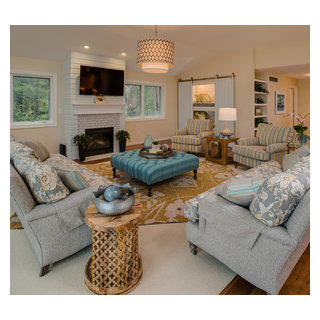 Lake Home and Carraige House - Traditional - Living Room - Other - by ...