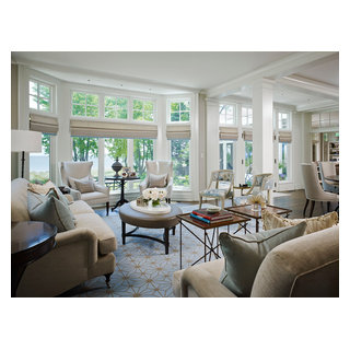 lake house - Traditional - Living Room - Chicago - by Stuart Cohen ...