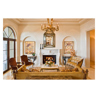 Lake Travis Estate - Mediterranean - Living Room - Austin - by Sendero ...