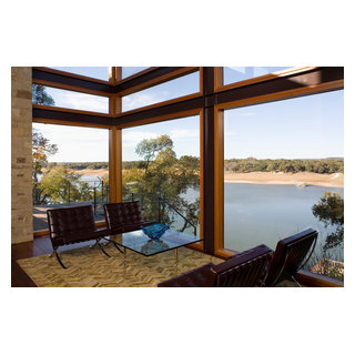 Lake Travis Retreat - Living Room - Austin - by Dick Clark + Associates ...
