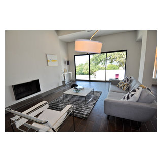 Lake Travis Retreat - Contemporary - Living Room - Austin - by ísARK ...