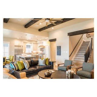 Lake Travis Retreat - Transitional - Living Room - Austin - by Rainey ...