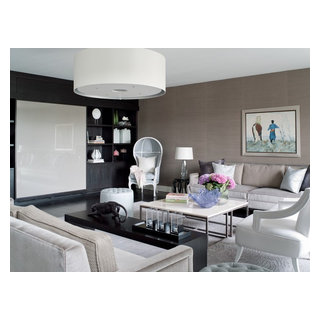 Lancelot Place, Knightsbridge - Transitional - Living Room - London ...
