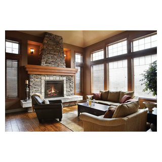 Large Traditional Fireplace - White Mountain Hearth - Traditional ...