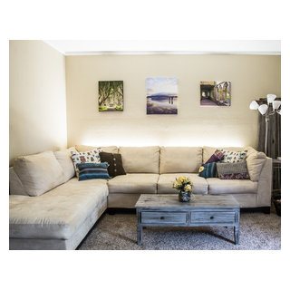 LED Home Seating Accent Lighting - Contemporary - Living Room - St ...