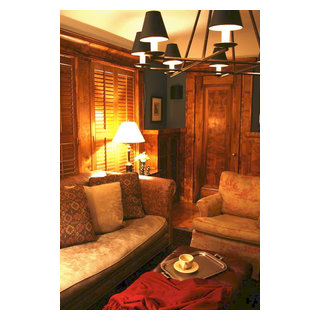 Library - Traditional - Living Room - Portland - by Jenny Baines ...