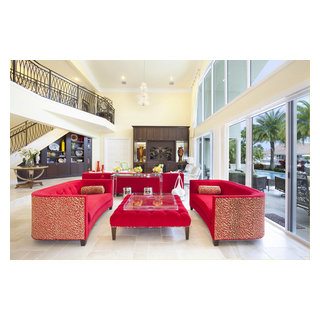 Lighthouse Point - Contemporary - Living Room - Miami - by ibi designs ...