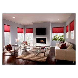 Lighting and Shading Projects - Contemporary - Living Room - New York ...