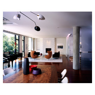 Lincoln Park Residence - Modern - Living Room - Chicago - by Morlen ...