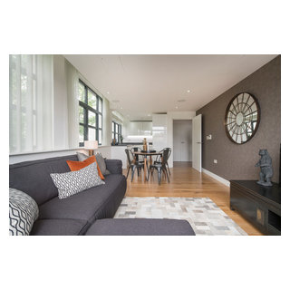 Linen House, Chiswick - Industrial - Living Room - London - by Jigsaw ...