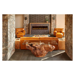 LIVE EDGE Living Room - Contemporary - Living Room - Vancouver - by ...