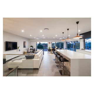 Living / Kitchen / Dining - Modern - Living Room - Sydney - by Ambient ...