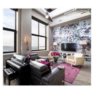 Living Room - Contemporary - Living Room - New York - by Charlie's ...