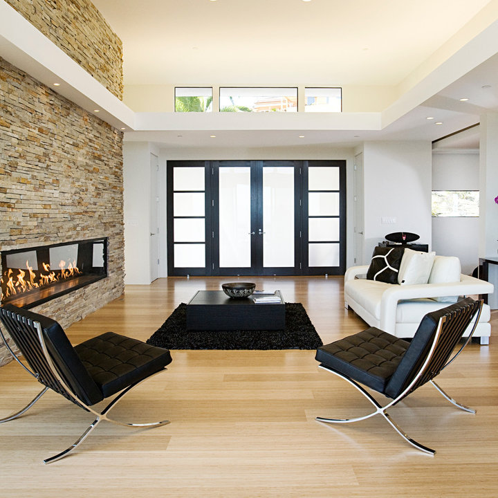 75 Beautiful Living Room Feature Wall Ideas and Designs - November 2022 ...