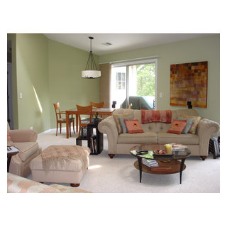 Living Room/Dining room - Eclectic - Living Room - Chicago - by LMR ...