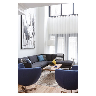 Living Room - Elegant Simplicity - Contemporary - Living Room - Toronto ...