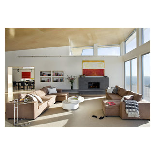 Living Room - Contemporary - Living Room - Boston - by Eleven Interiors ...