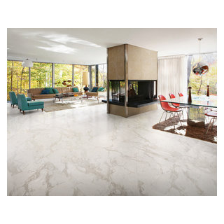 Living Room Flooring - Modern - Living Room - Toronto - by Sarana Tile ...