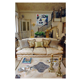 Living Room Interior Design - Holland Park, London - Classique - Salon ...