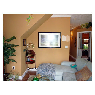 Living Room Transformation On A Budget - Traditional - Living Room ...