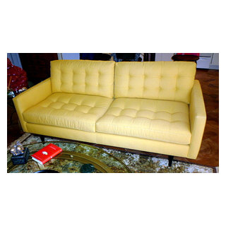 Living Room Transformation On A Budget - Eclectic - Living Room - Miami ...