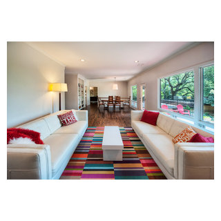 Living Room - Modern - Living Room - Austin - by Watermark & Company ...