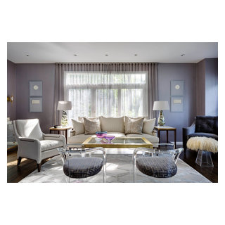 Living Room - Transitional - Living Room - Boston - by Heather Vaughan ...
