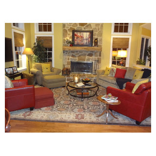 Living Rooms-Redesigned Right - Transitional - Living Room ...