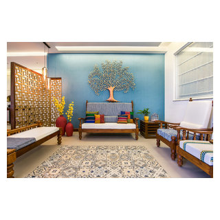 Living Wall Another Sky, Interiors StudioTAB, Mumbai. Photographed by ...