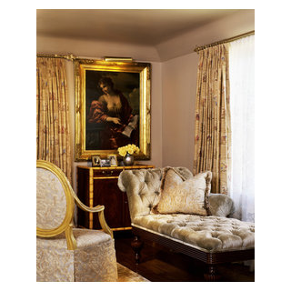 Locust Road Sitting Room - Traditional - Living Room - Chicago - by ...