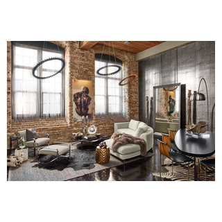 LOFT 2.0 - Industrial - Living Room - Atlanta - by MaRae Simone ...