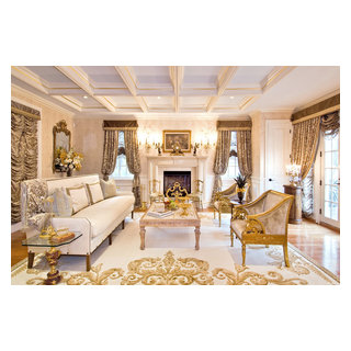 Long Island, NY - Traditional - Living Room - New York - by Sophia Home ...