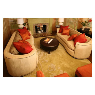 Lord Design - Transitional - Living Room - Portland - by Lord Design ...